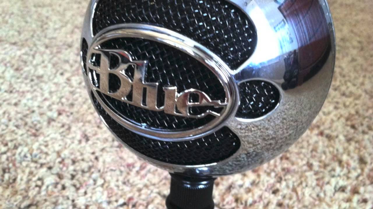 Blue SnowBall Mic Test on Drums - YouTube