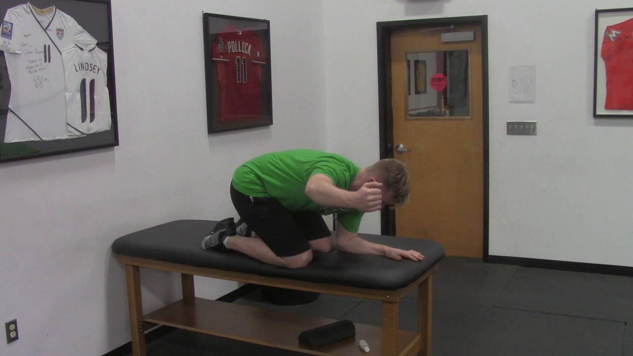 Quadruped 1-Arm Trap Raise ISO Holds - YouTube