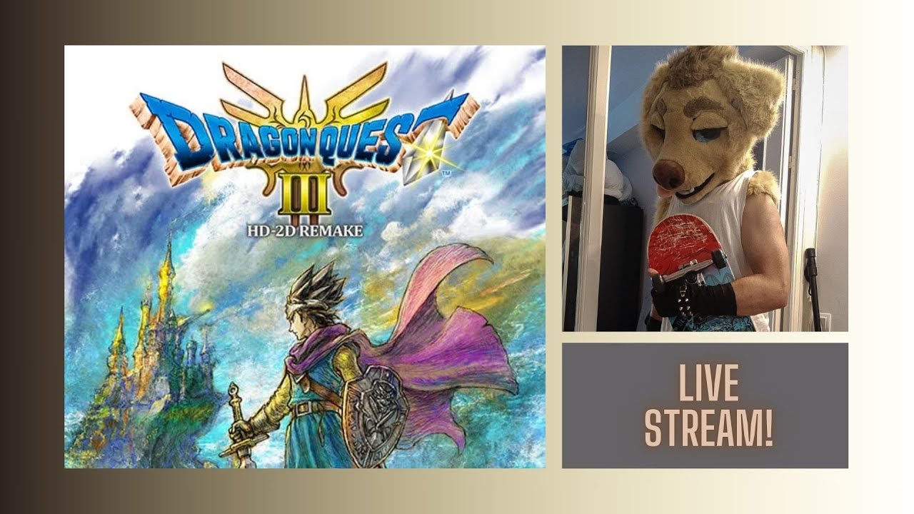 Dragon Quest III HD-2D Remake - Furry Live Stream - FULL PLAYTHROUGH ...