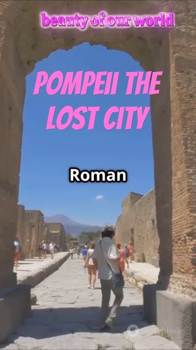 🔥 Pompeii The Lost City Frozen in Time! Travel, Beauty & Wonders 🏛️ ...