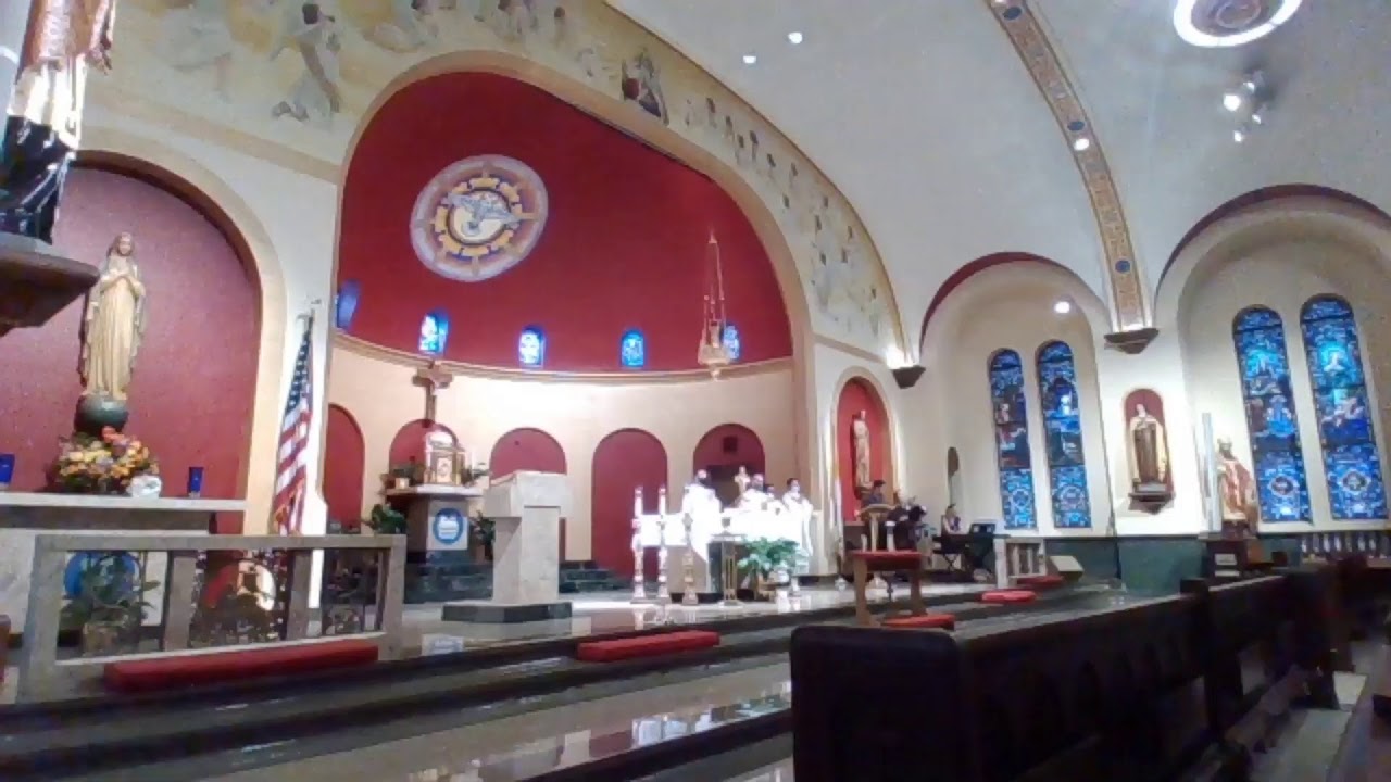 Brittany Betik & Alex Horvat Wedding Mass - YouTube