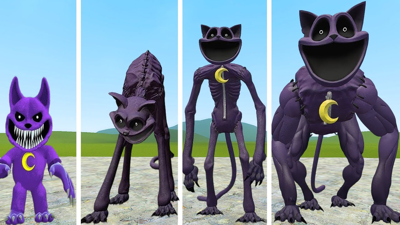 NEW EVOLUTION OF CATNAP GOT BUFF! POPPY PLAYTIME CHAPTER 3 In Garry's ...