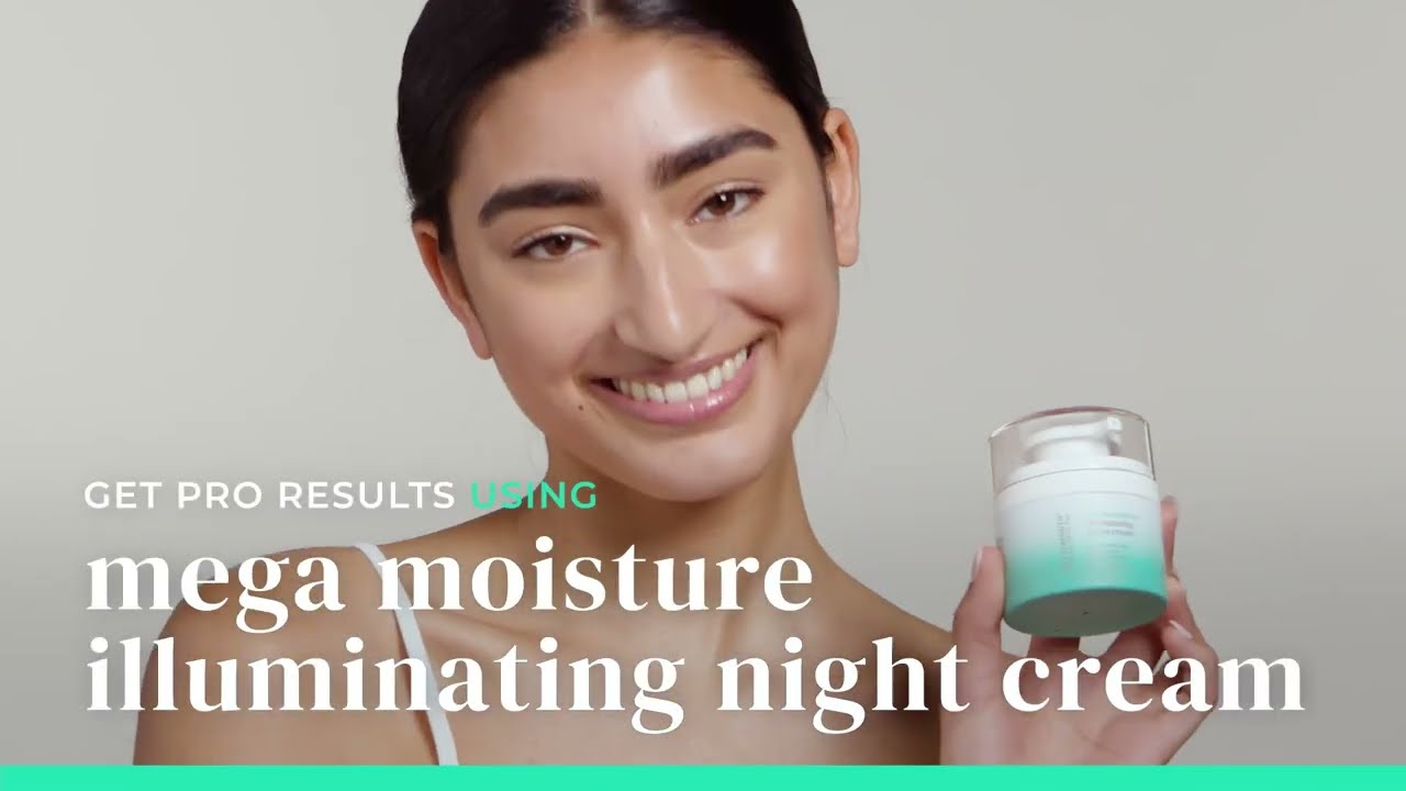 Mega Moisture Illuminating Night Cream - YouTube