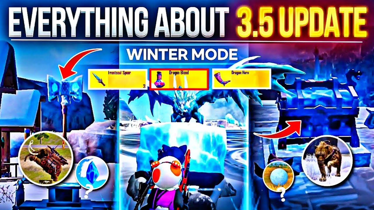 BGMI 3.5 New Update Winter Mode is here ! Pubg New Update Tips & Tricks - YouTube