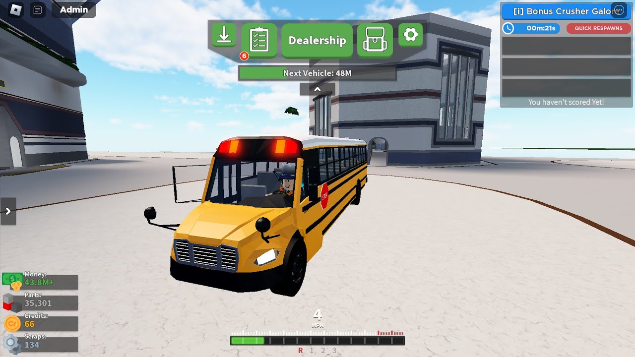 School Bus Accident (car crushers 2) - YouTube