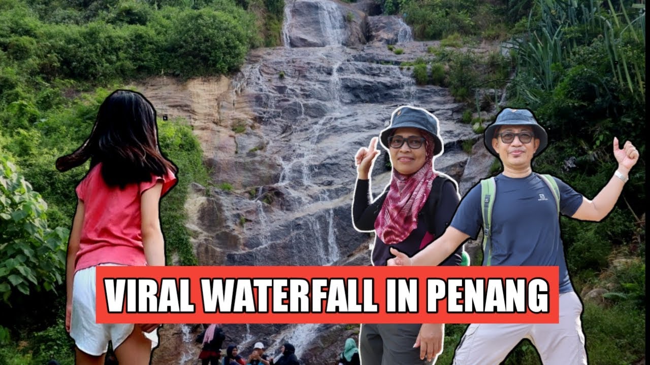 Viral Waterfall in Penang || Air Terjun Sungai Rusa Balik Pulau - YouTube