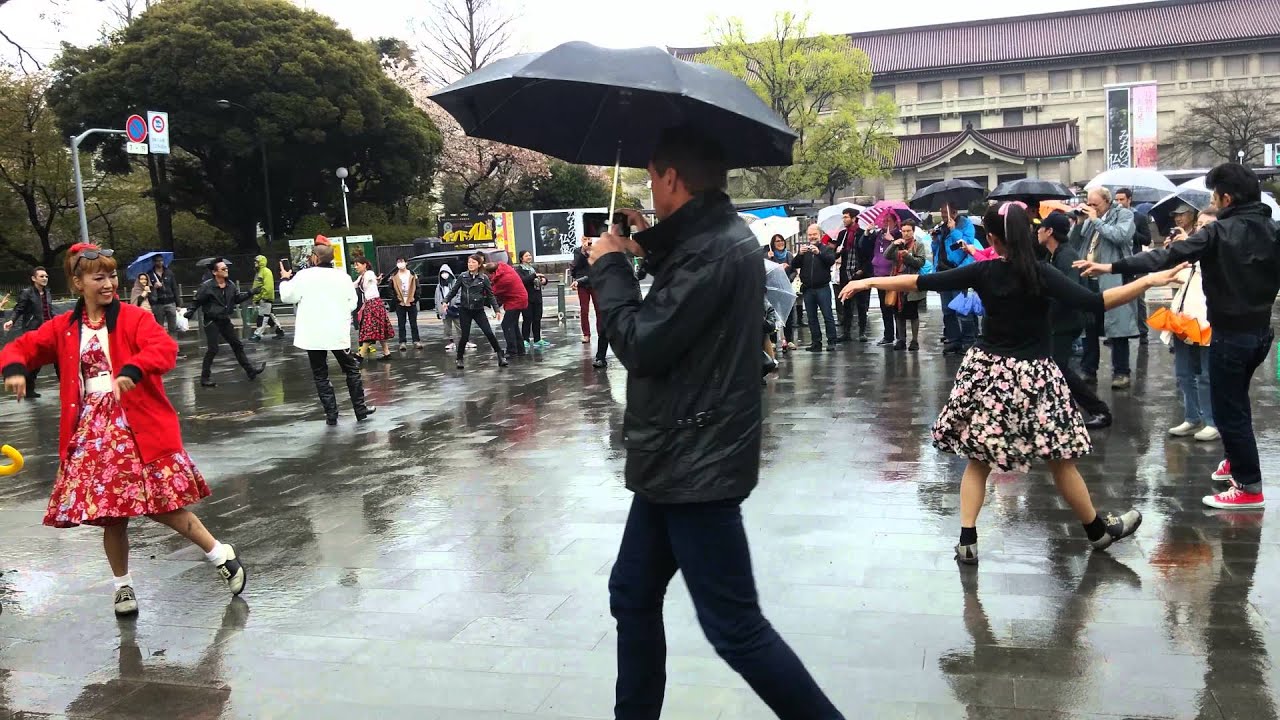 Rockabilly Japan. Tokyo, Ueno. Рокабилли Япония 1 - YouTube