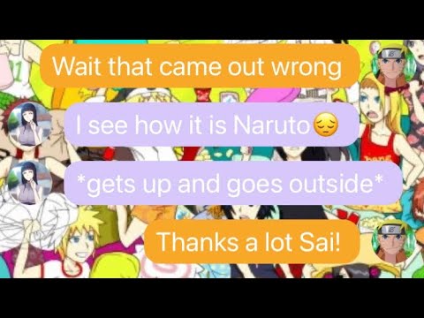 Naruto Sleepover REVAMPED Part 14 Things Get BAD😂💔 | Naruto Groupchat ...