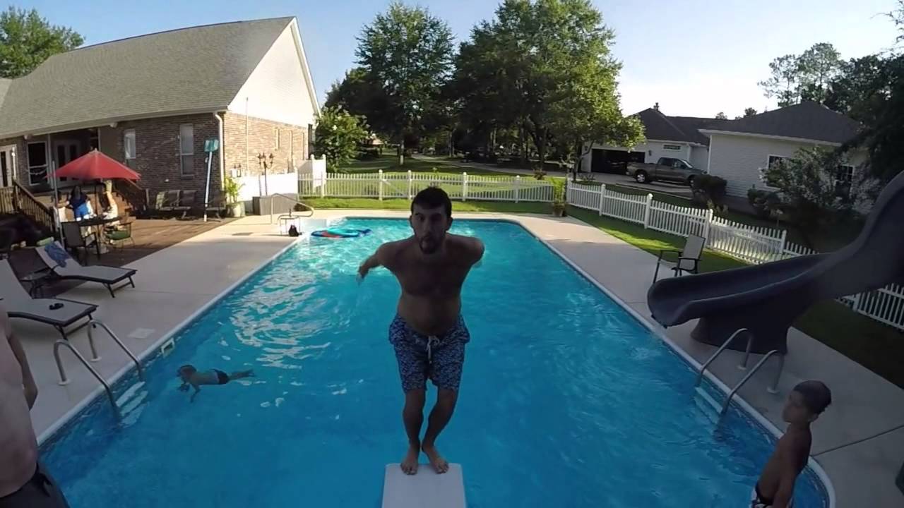 GoPro in the Pool - YouTube