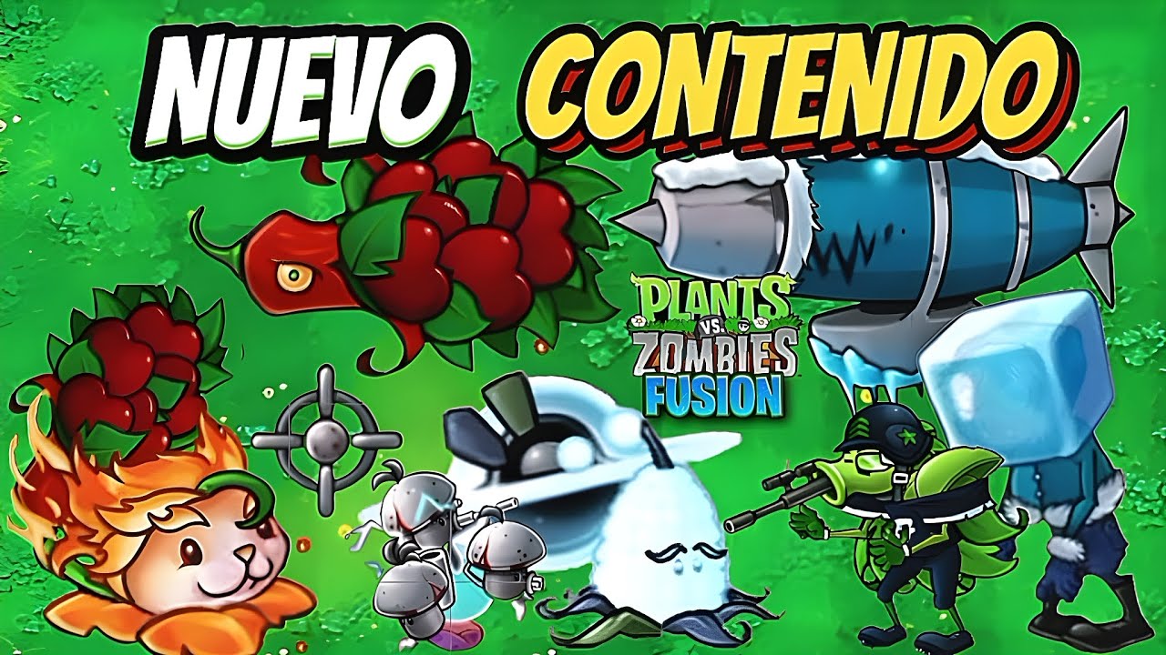 EL NUEVO CONTENIDO QUE LLEGARÁ A PVZ FUSION 2.4 Y (NUEVO DLC) - YouTube
