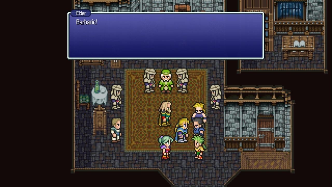 FINAL FANTASY VI fun dialogue - YouTube
