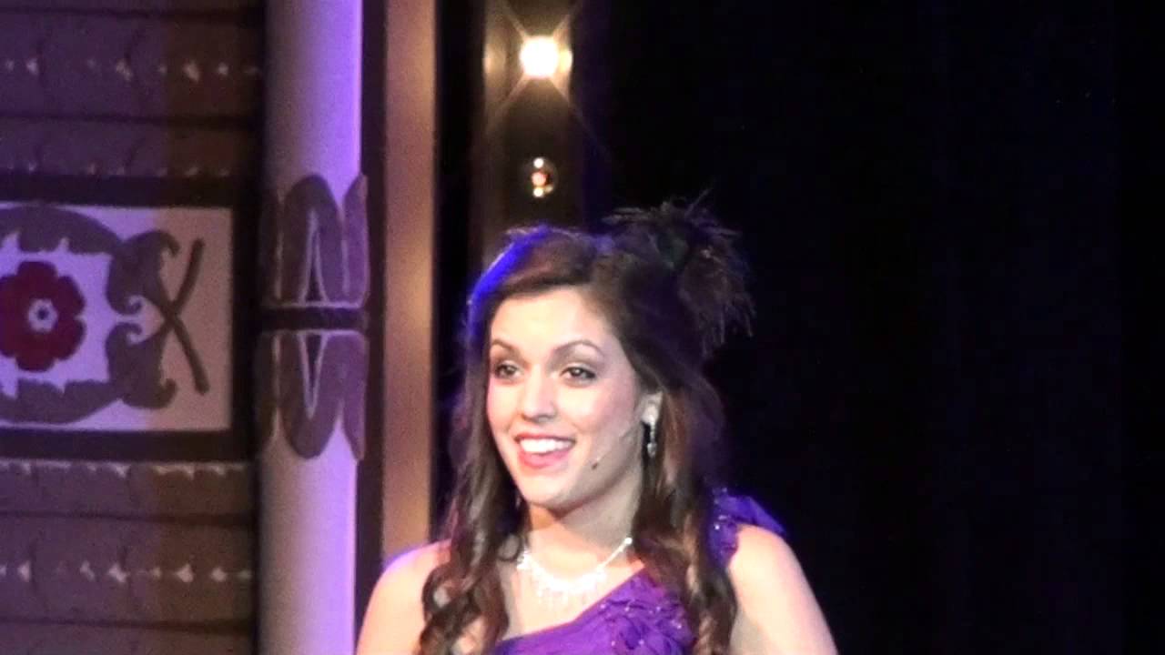 Allison Marquez singing in Chapman University's American Celebration ...