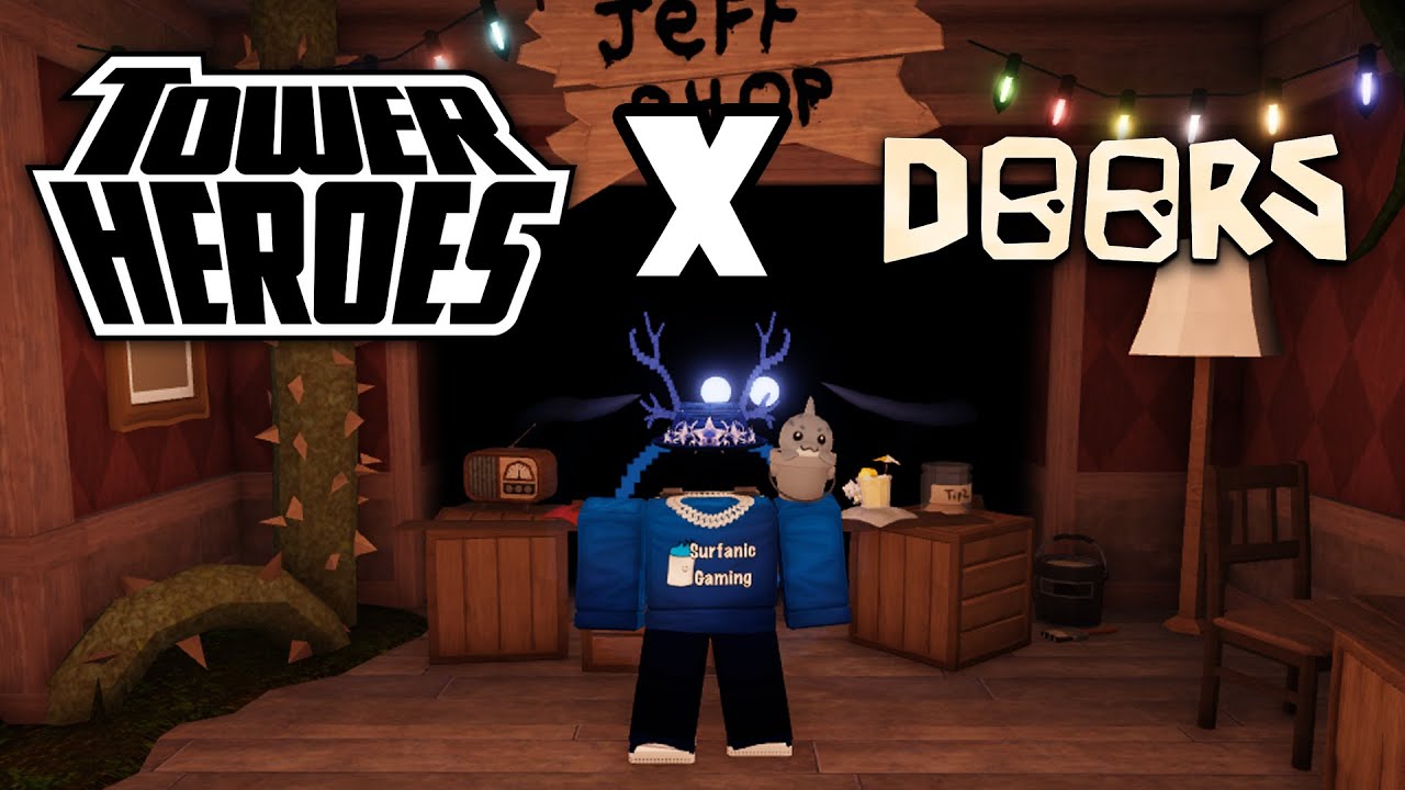 Tower Heroes X Doors HALLOWEEN Update - YouTube