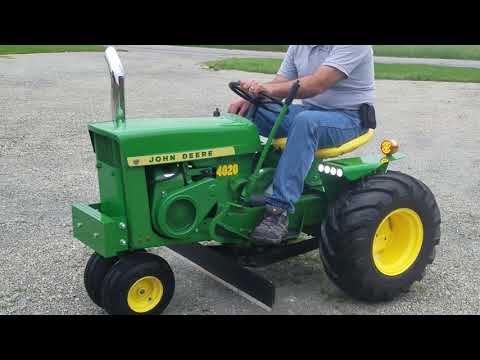 John Deere 4020 Narrow Front Mini Farm Tractor (Build #0004) - YouTube