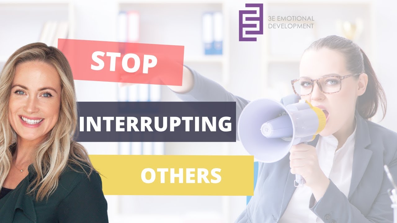 How To Stop Interrupting People: The Power Of The Pause! - YouTube