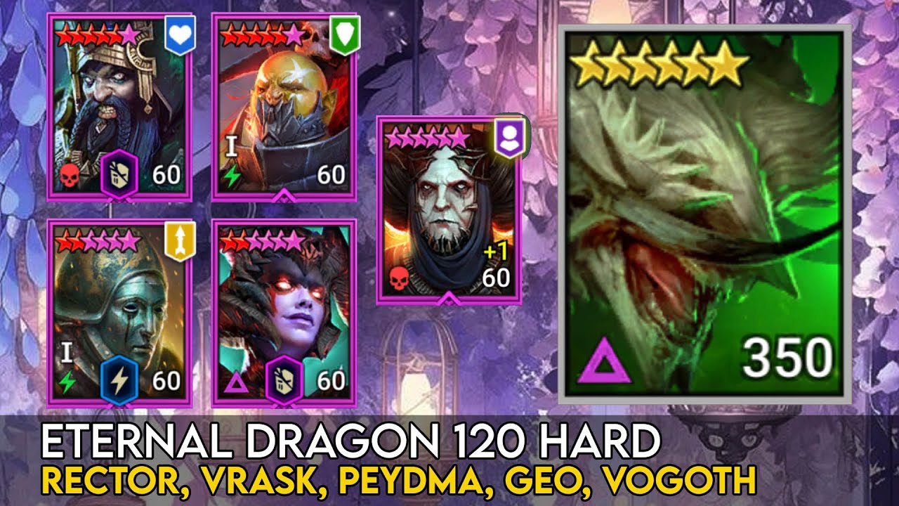 Eternal Dragon 120 Hard - Rector, Vrask, Peydma, Geomancer, Vogoth ...