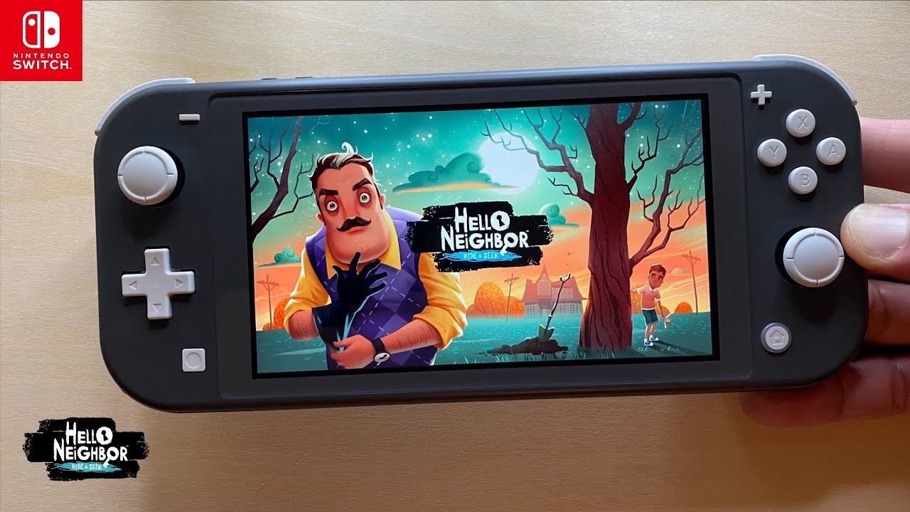 Hello Neighbor: Hide And Seek Nintendo Switch Lite Gameplay - YouTube
