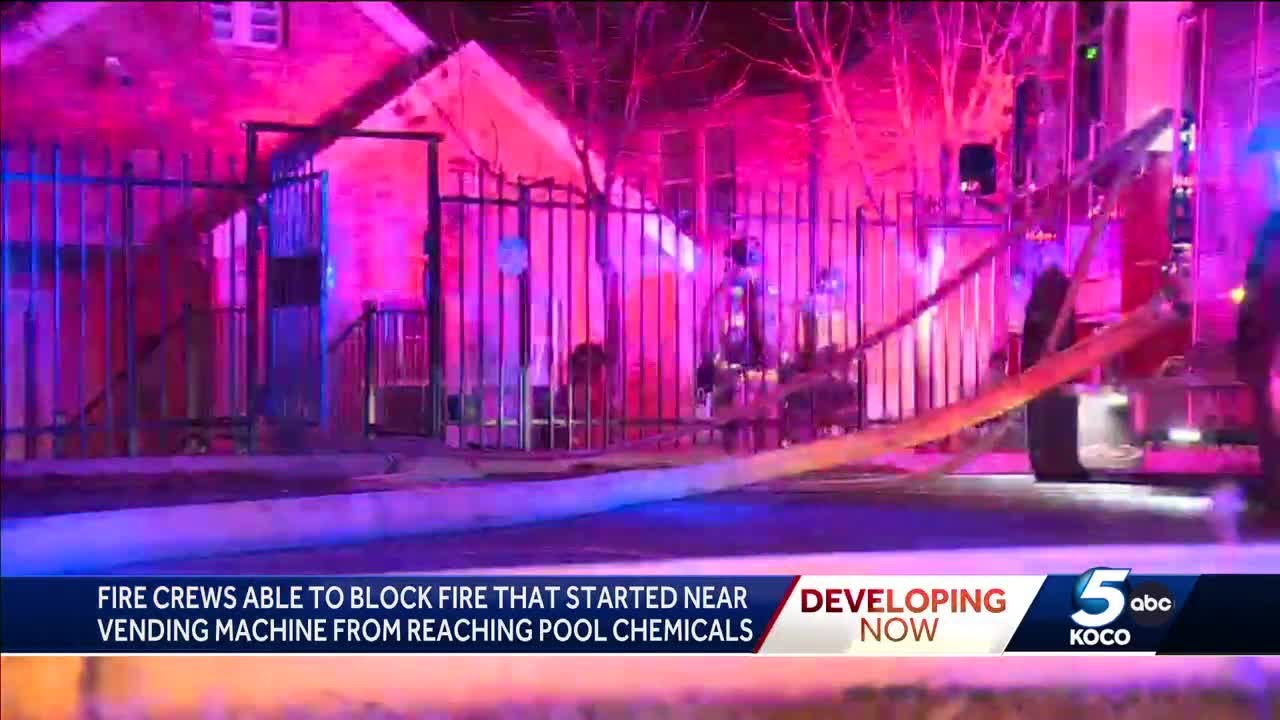 Vending machine may have played a role in sparking NW OKC apartment ...