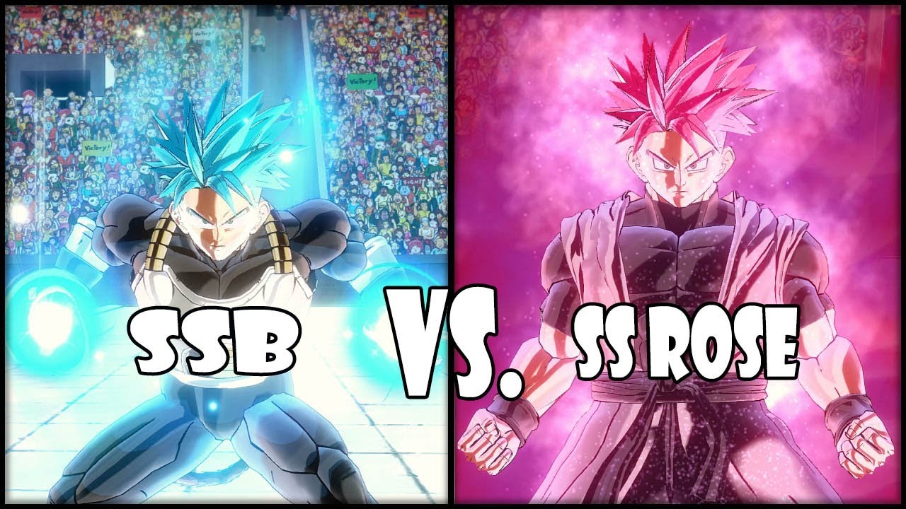 Xenoverse 2 Awoken Skill Test SSB Vs Super Saiyan Rose (mod) Which ...