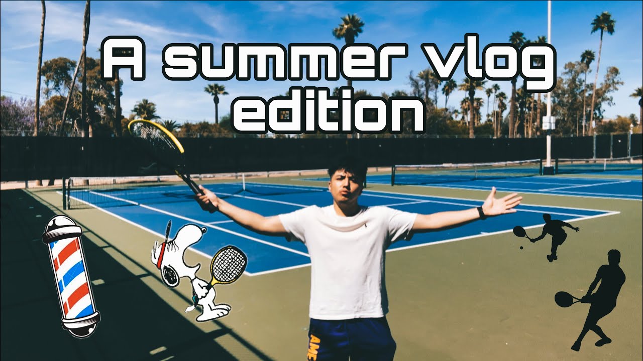 Vlog #3: Cutting the mullet, tennis sesh, work montage - YouTube