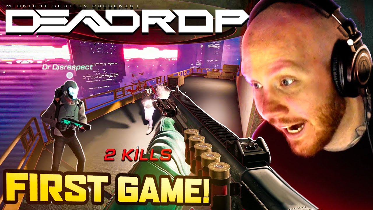 MY VERY FIRST DEADROP GAME (REACTION) - YouTube