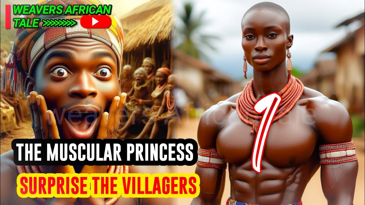 Adaeze: The Muscular Princess: No Man Wanted to Marry.....#africantales ...