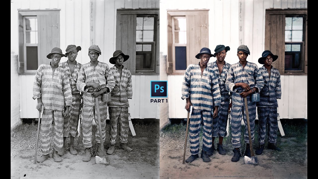 The Colorization of The Southern Chain Gang in Timelapse (Part 1) - YouTube