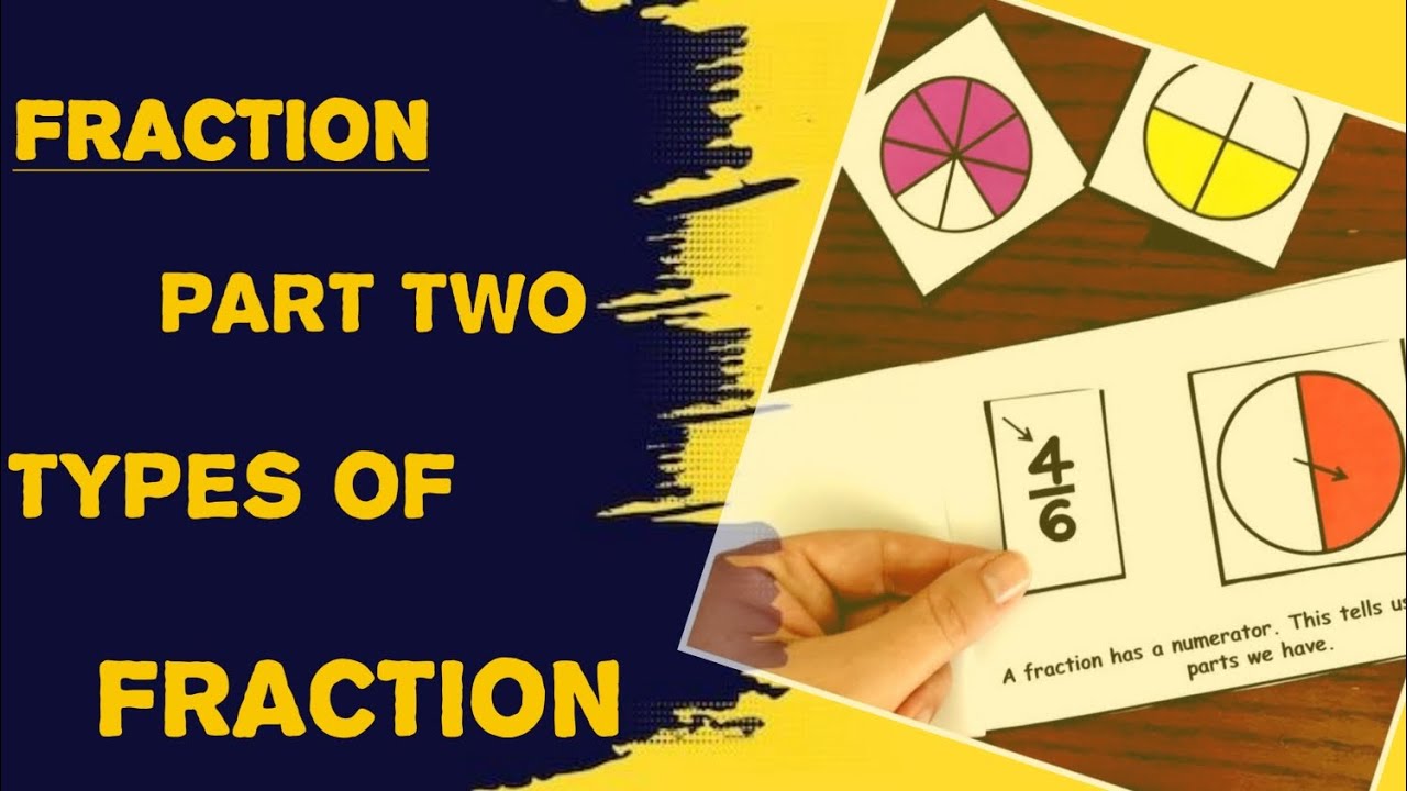 Fraction part two Types of fraction class 3rd, 4th ,5th - YouTube