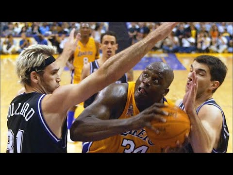 NBA 2K | 2002 WCF G4 | Sacramento Kings vs Los Angeles Lakers - YouTube