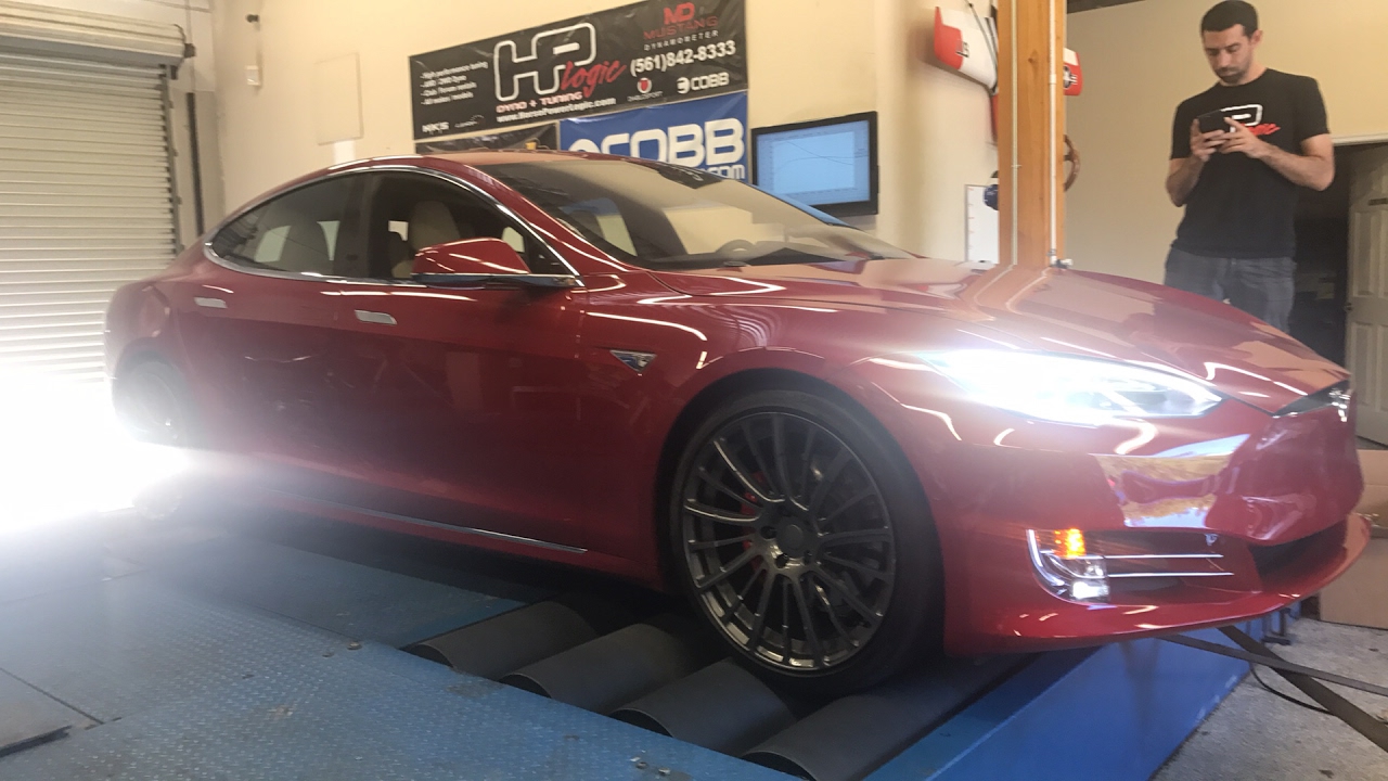 Tesla P100D on the dyno - was streamed live - full edited video due ...