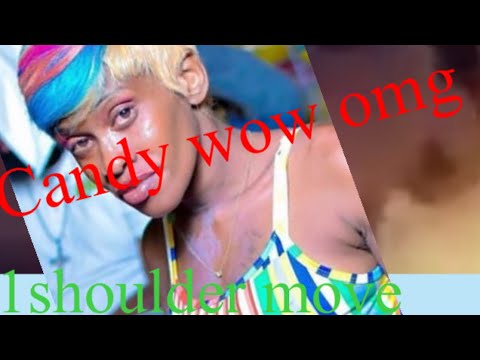 Candy wow trying hard to keep her new man from the yam heads looking him daily