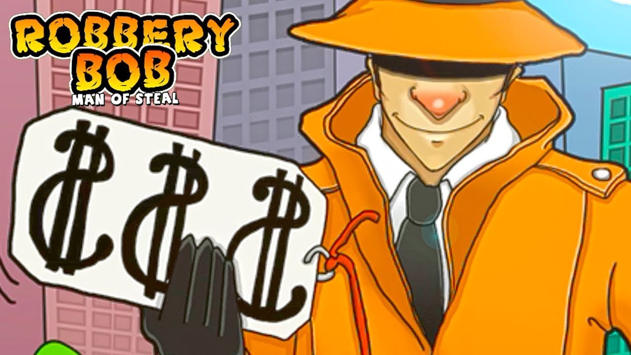 Robbery Bob™ Chapter 2 Downtown Level 9-10 Walkthrough - YouTube