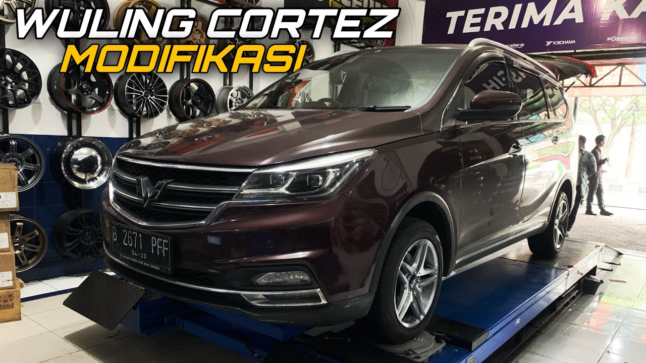 WULING CORTEZ MODIFIKASI VELG ROSTOCK RING 16 | KEREN ABISSS - YouTube