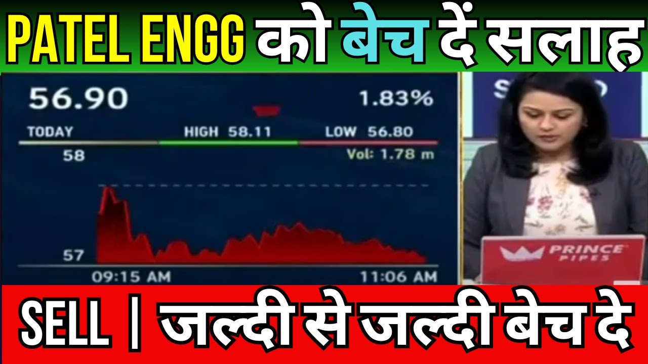 #PATELEngineering | PATEL Engineering share latest news Today | Patel ...