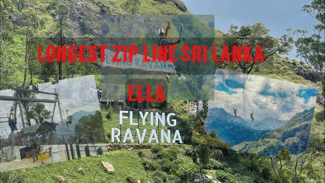 Flying Ravana | Mega zipLine | Ella || Sri Lanka 😱😱😱 - YouTube