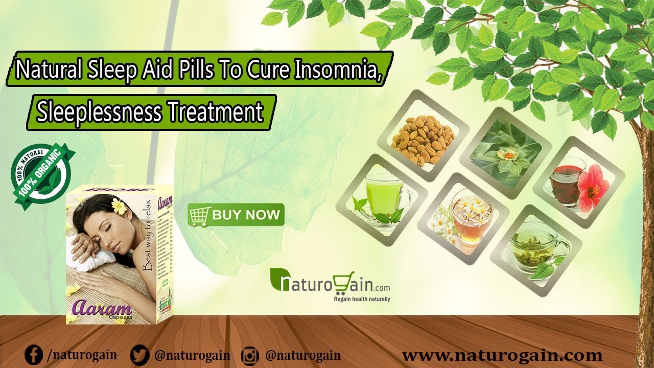 Natural Sleep Aid Pills to Cure Insomnia, Sleeplessness Treatment - YouTube