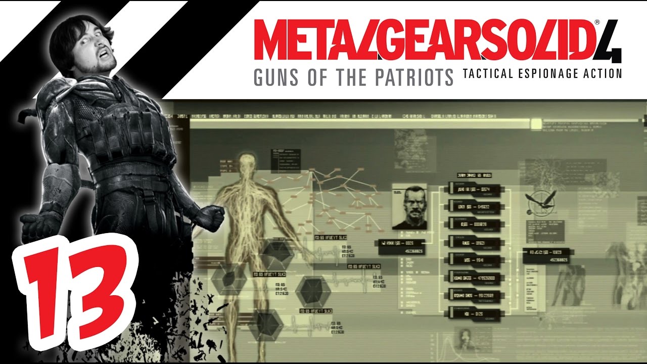 Metal Gear Solid 4 Ep.13 SNAKE'S RAPID AGING CAUSE REVEALED! - YouTube