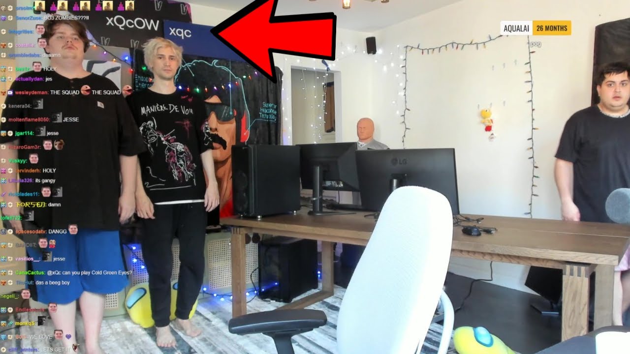 Jesse is actually taller than xQc - YouTube