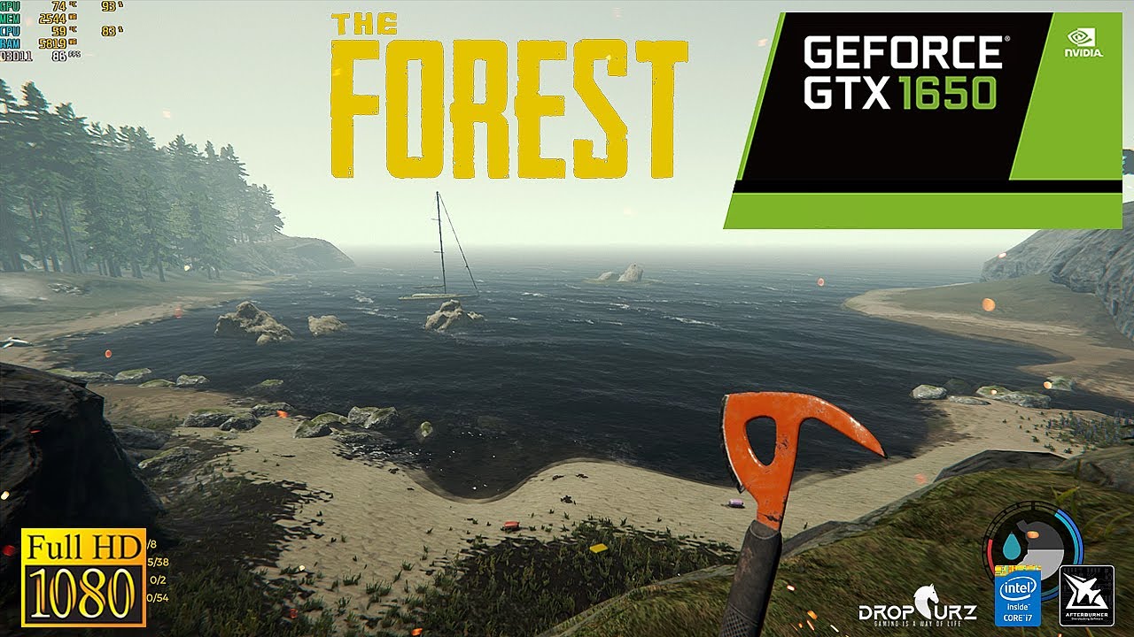 The Forest Gameplay | No commentary | GTX 1650 | Max Settings 1080p ...