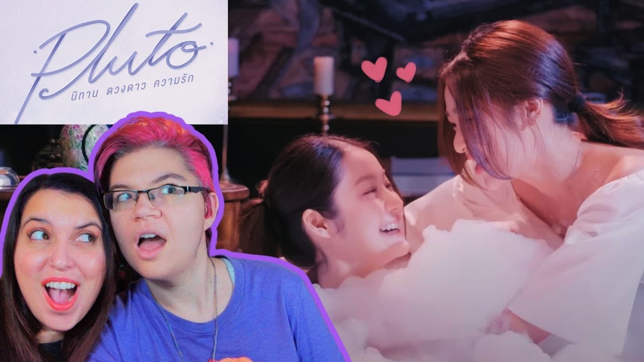 She drew her a bath?!🛁 Lesbian couple react to EP 5 of Pluto - YouTube