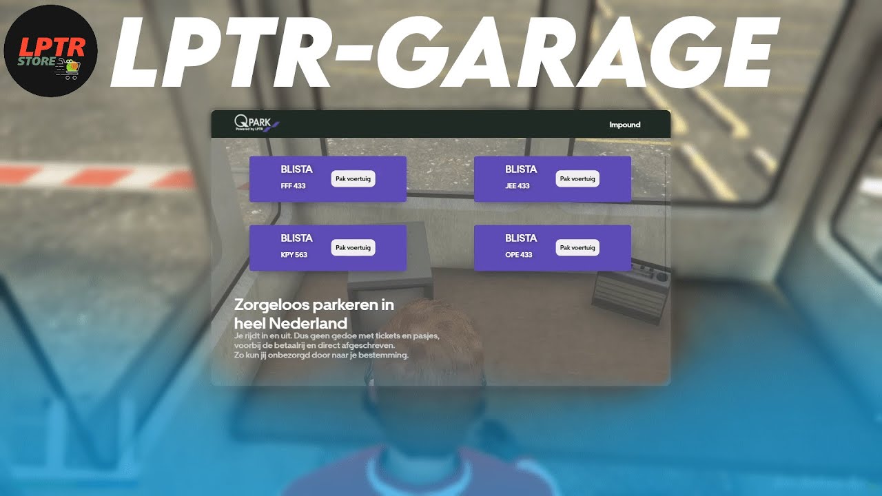 lptr-garage | FiveM Q-Park Script - YouTube