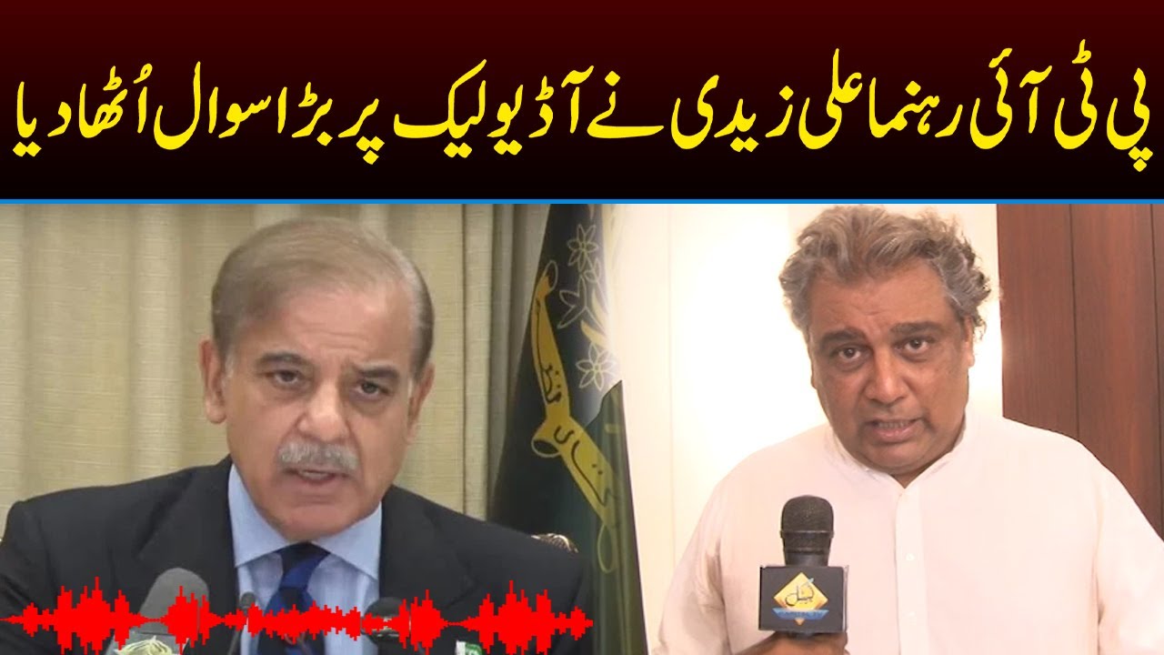 PTI Rehnuma Ali Zaidi Ne Audio Leaks Par Bara Sawal Utha Diya | Capital ...