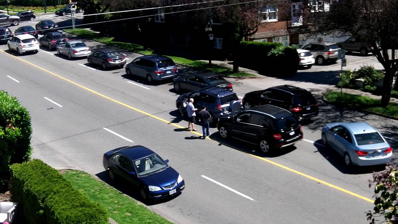 Typical Vancouver distracted mad driver accident rear ender Vancouver ...