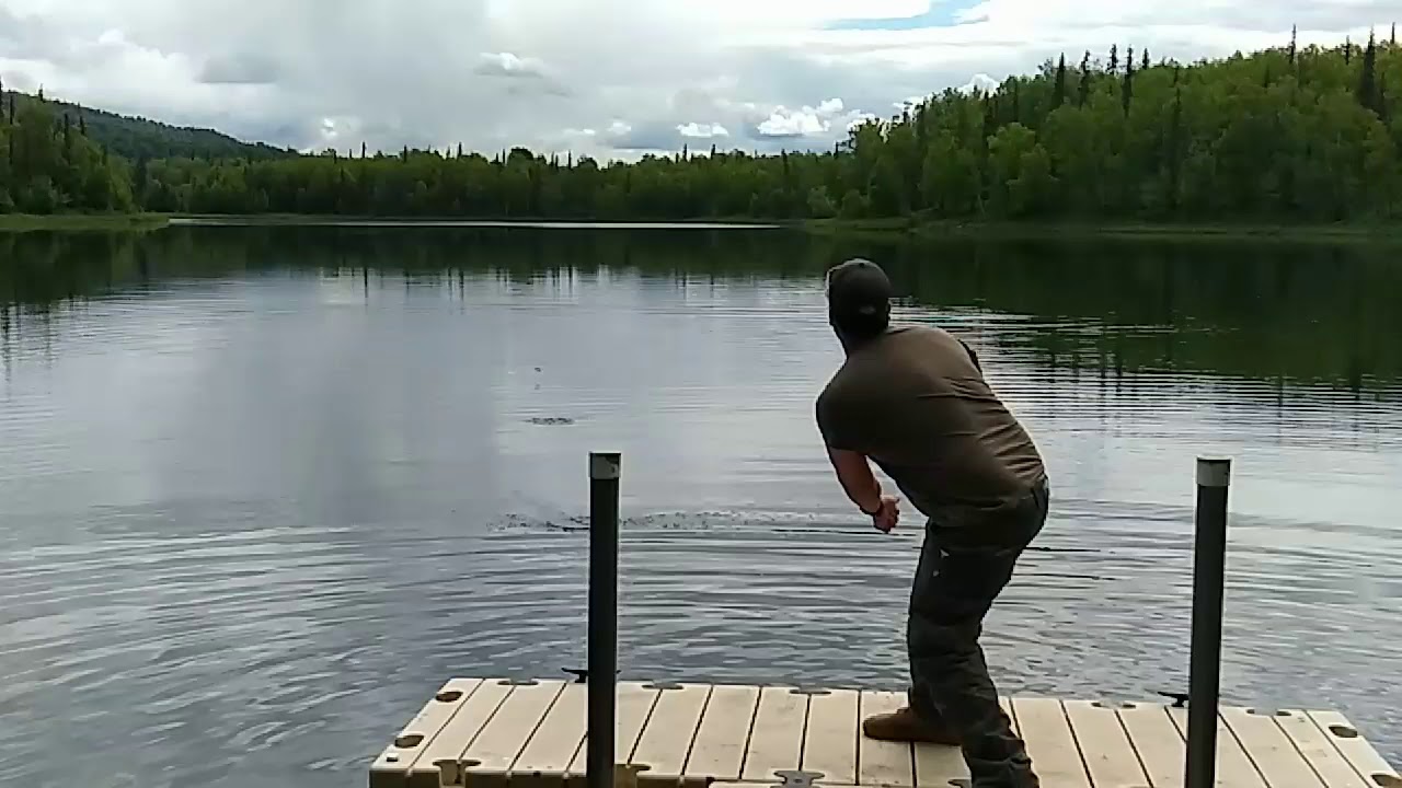 Skipping a rock - YouTube