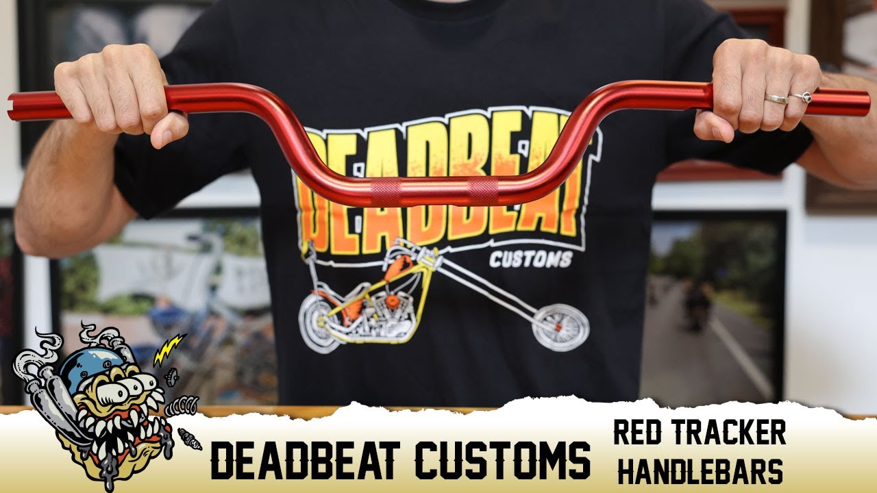 Deadbeat Customs RED Tracker Handlebars Overview - DeadbeatCustoms.com ...