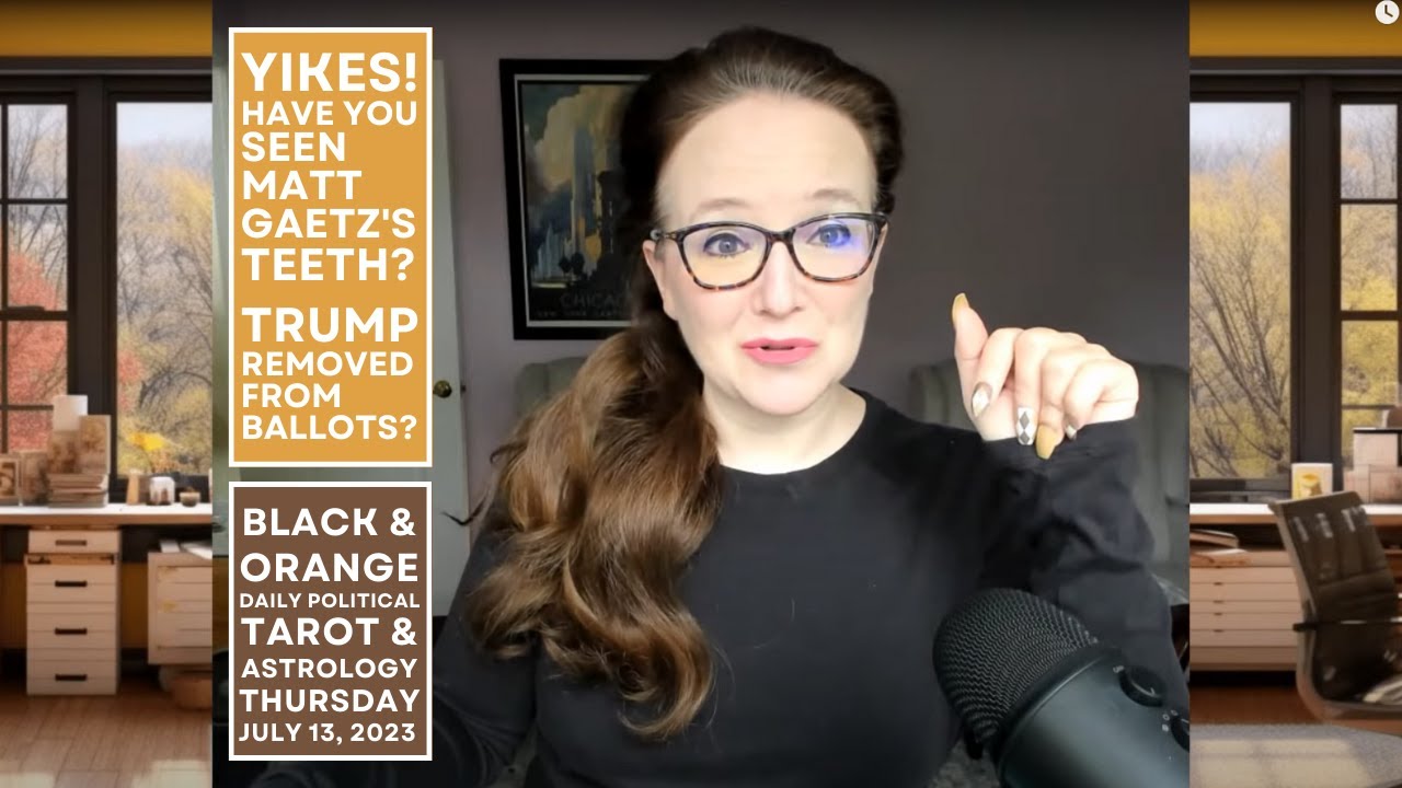 {timestamps} Yikes! What happened to Matt Gaetz's teeth? Trump removed ...