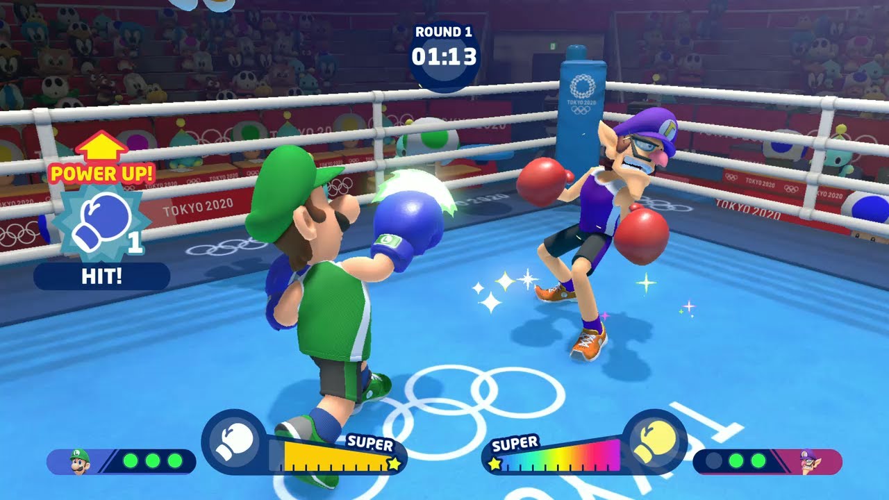 MARIO & SONIC AT THE OLYMPIC GAMES TOKYO 2020 Luigi - Triple Jump ...