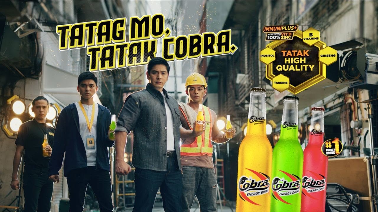 Coco Martin #TeamLakas ng Cobra Energy Drink! - YouTube