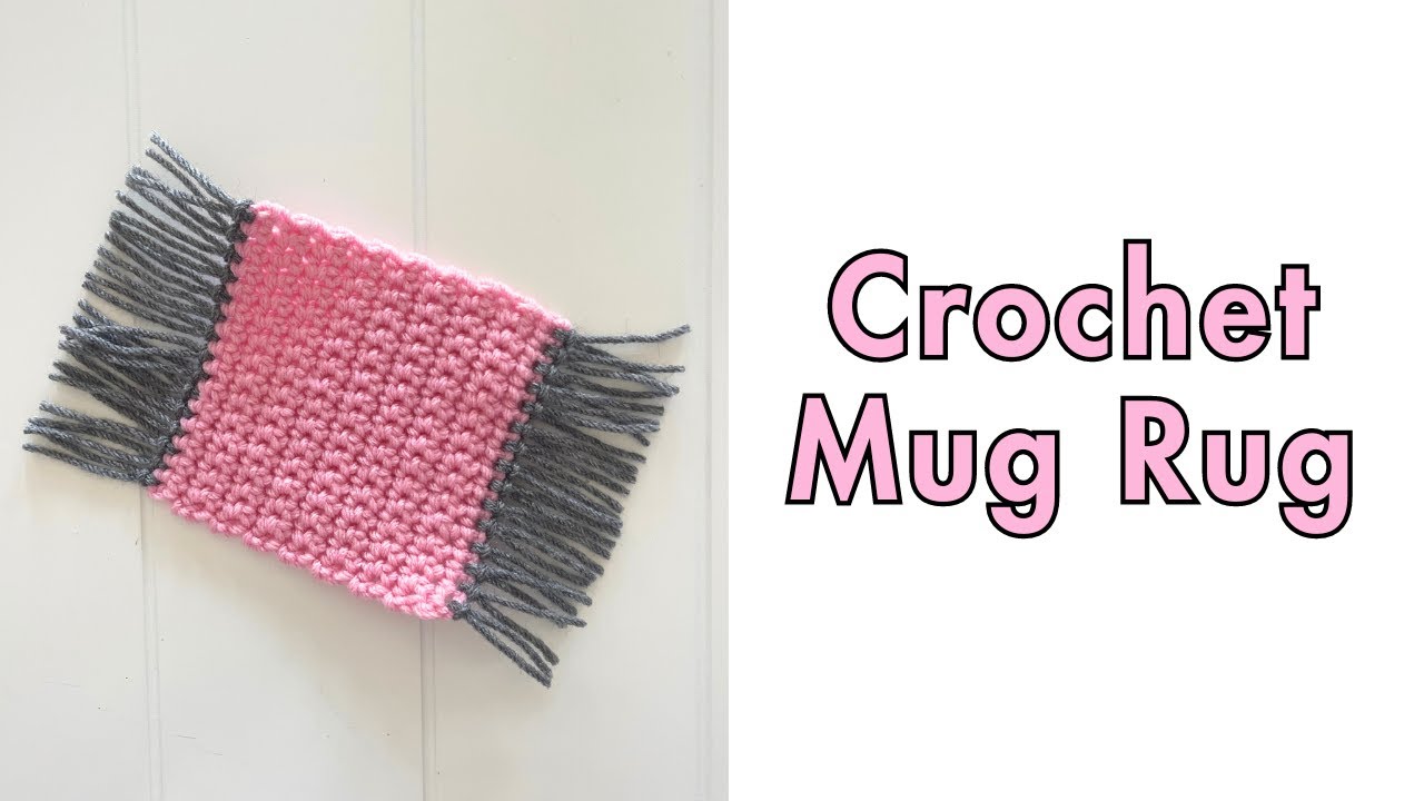 CROCHET MUG RUG FOR BEGINNERS | How to crochet for beginners | Easy ...
