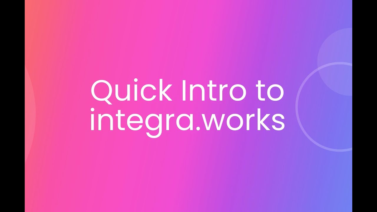 Quick Intro to integra.works - Simple ordering of complex tech projects from our AI driven ...